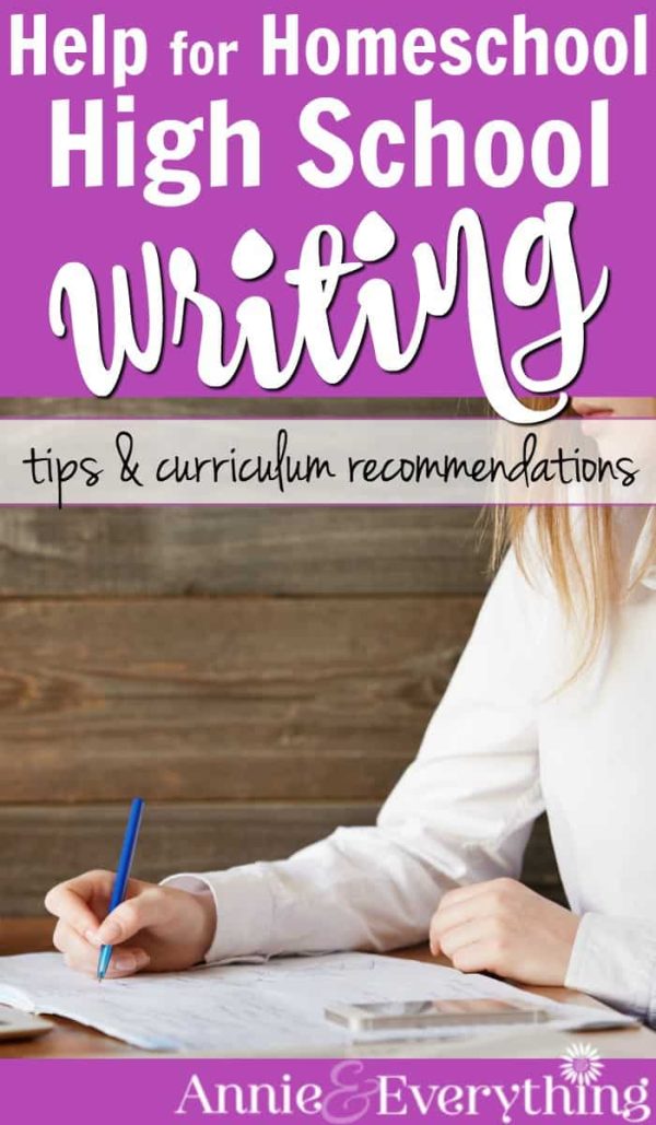 Homeschool High School Writing — Tips and Curriculum Reviews – Its Not ...