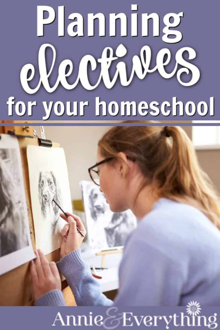 The Complete Guide to High School Electives for Homeschoolers – Its Not ...