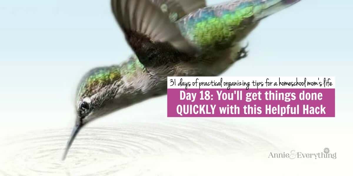 Day 18: You'll Get Things Done Quickly with this Helpful Time ...