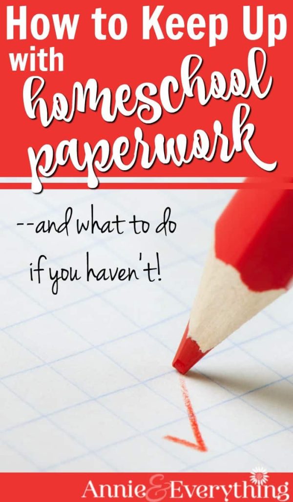 Homeschool Paperwork: How to Keep Up — and what to do when you haven’t ...