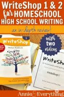 WriteShop I & II for High School Writing: An In-depth Review — with two ...