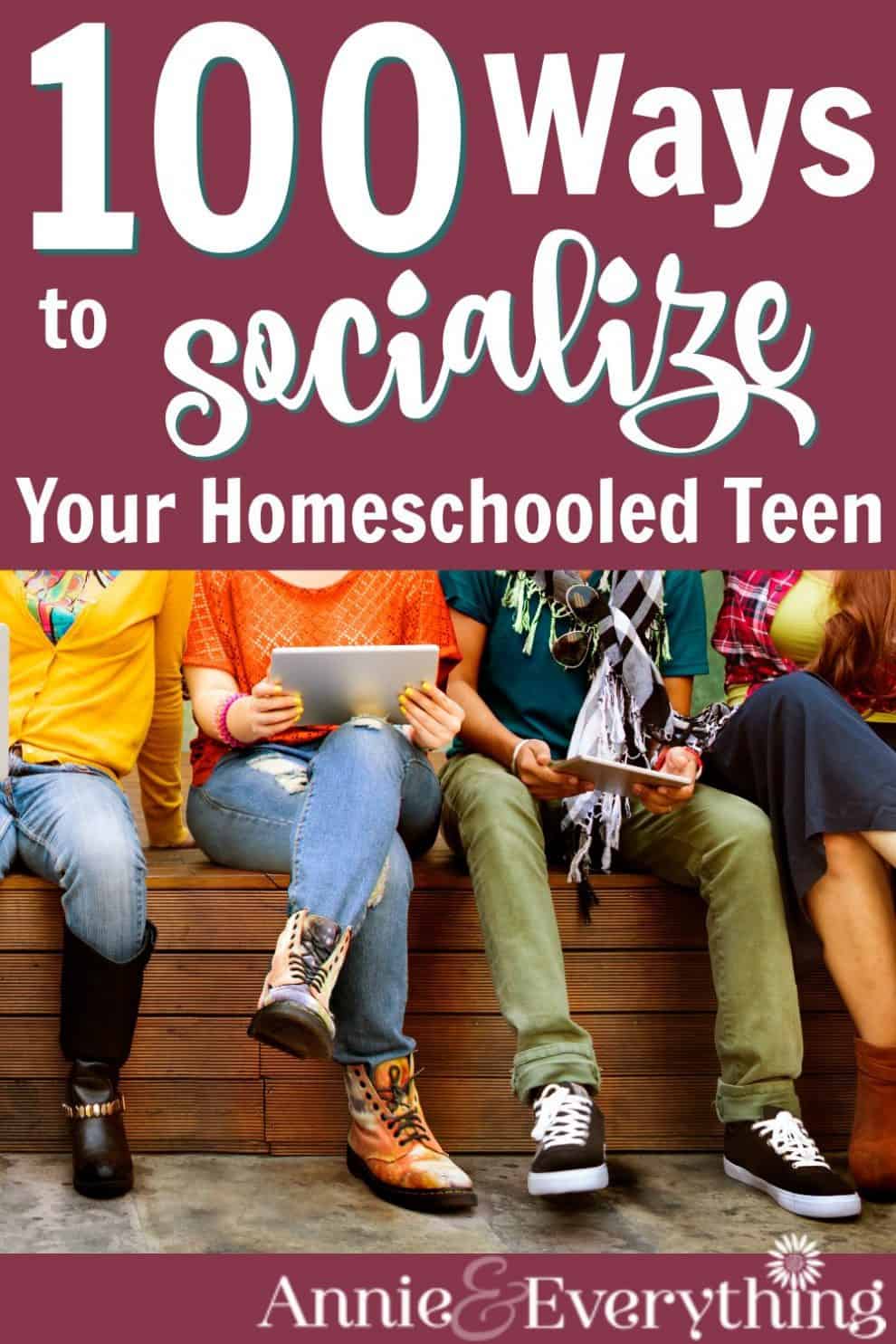 100 Ways to Socialize Your Homeschooled Teen – Its Not That Hard to ...