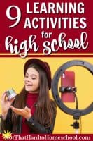 Learning Activities for High School: 9 Ideas Your Teen Will Love – Its ...