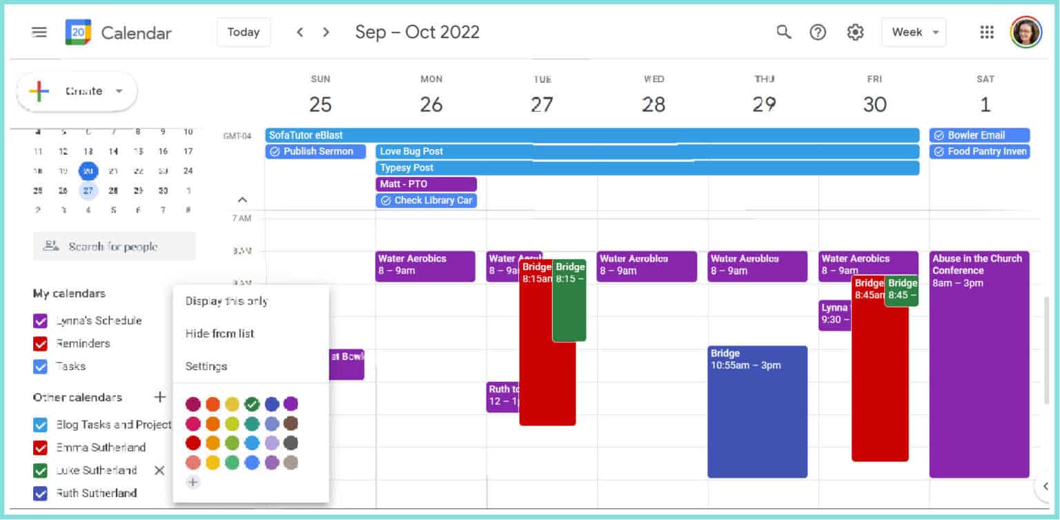 Using Google Calendar with Your Teen to Communicate and Coordinate ...