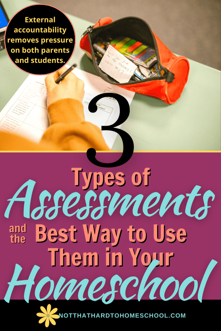 3 Types of Assessments & the Best Way to Use Them In Your Homeschool – Its Not That Hard to ...