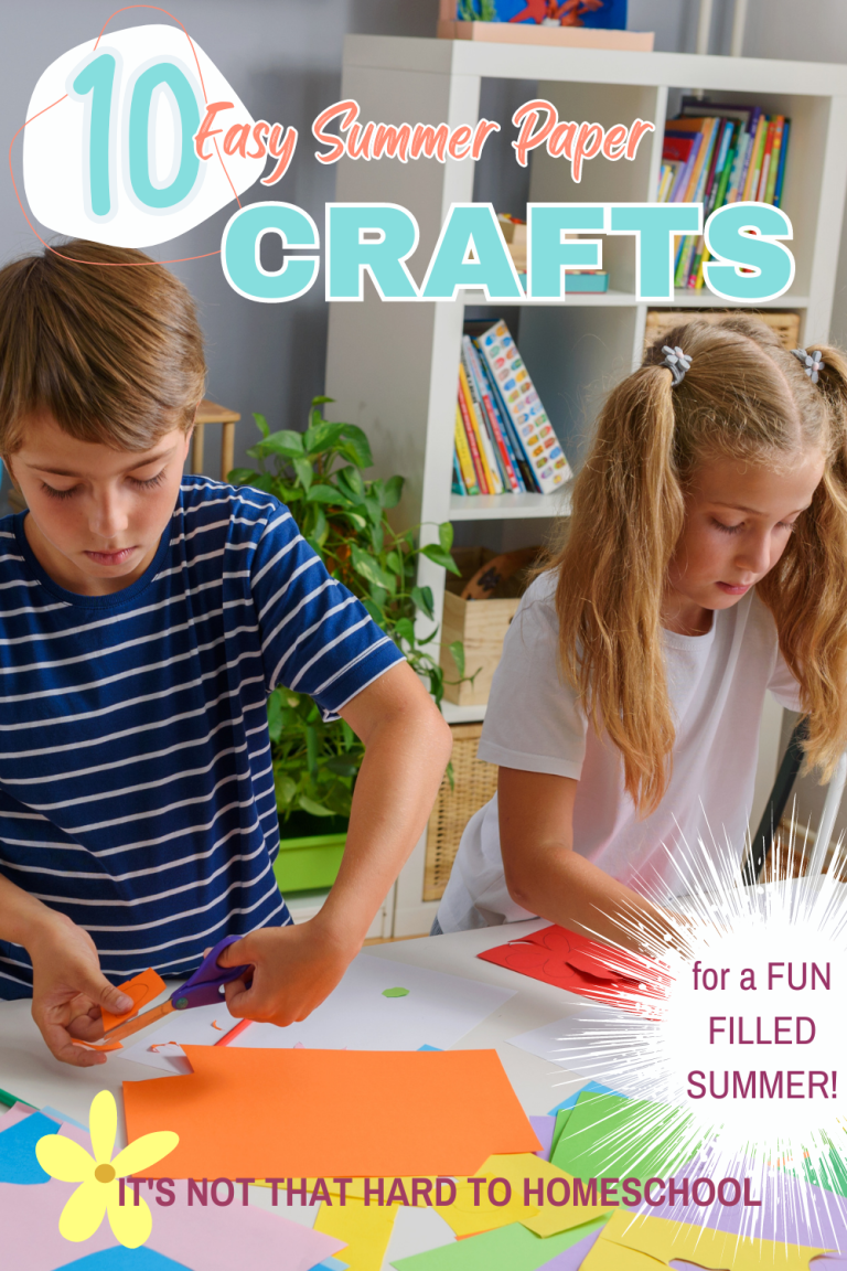 10 Easy Summer Paper Crafts for a Fun-Filled Summer – Its Not That Hard ...