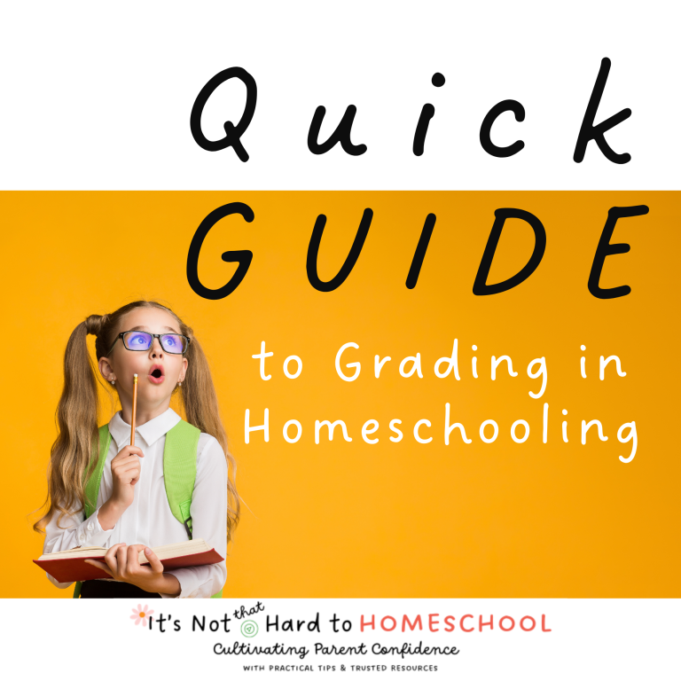 A Quick Guide to Grading in Homeschooling: Setting Objectives ...