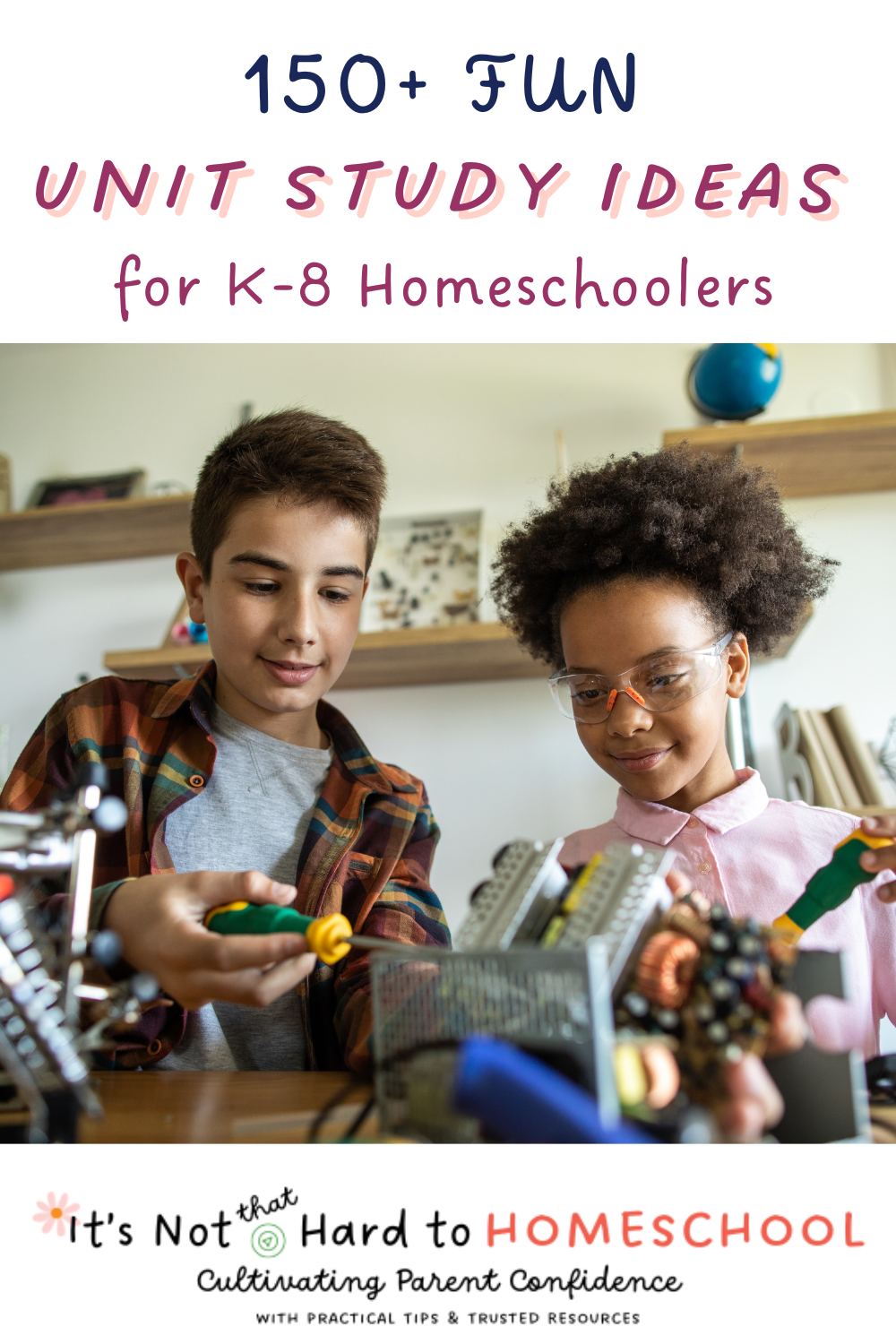 150+ Fun Homeschool Unit Study Ideas for K-8 – Its Not That Hard to ...