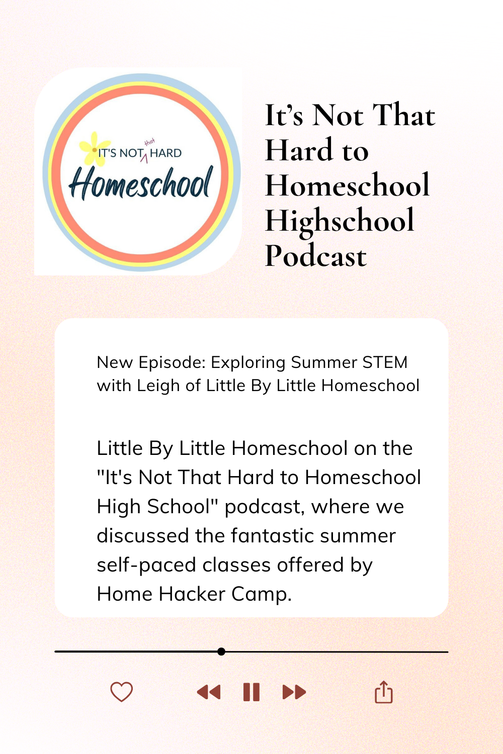 Exploring Summer STEM with Leigh of Little By Little Homeschool – Its ...
