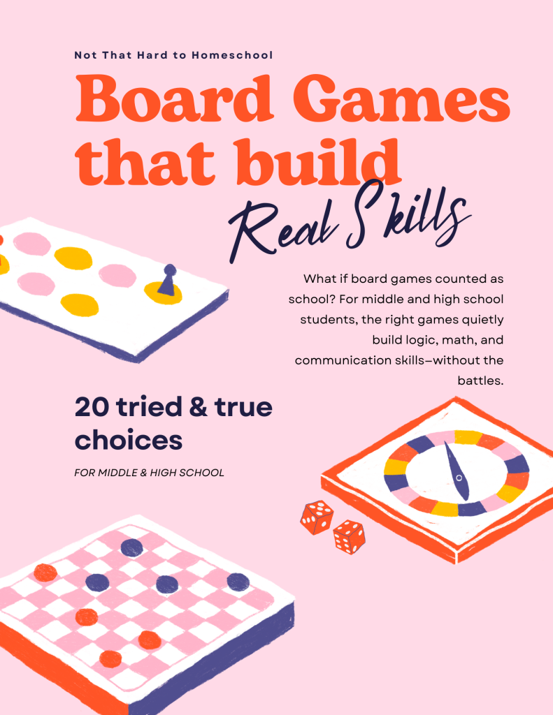 Board Games That Build Real Skills for Middle + High School – Its Not ...
